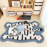 China Customizable Wool Spinning Animal Cartoon Childrens Playroom Rug 50x150cm for sale