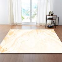 China Customizable Polyester Marble Living Room Carpet Machine Washable Area Rug 99x152cm for sale