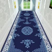 China 3D Printing Hotel Corridor Commercial Floor Mat 1.6m x 50m Polyester Fiber Long Hallway Runner for sale