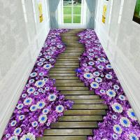 China 3D Printed Polyester Commercial Floor Mat 2m x 50m Hotel Corridor Carpet Runner for sale