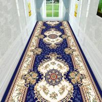 China 3D Printed Polyester Commercial Floor Mat 2m x 50m Hotel Corridor Carpet Runner for sale