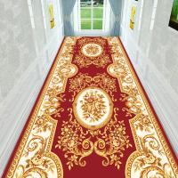 China 3D Printed Polyester Commercial Floor Mat 2m x 50m Hotel Corridor Carpet Runner for sale