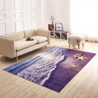 China Custom 3D Printed Polyester Carpet 40x60cm Machine Washable Floor Rug for Living Room Bedroom for sale