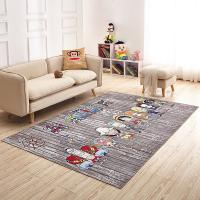 China Custom 3D Printed Polyester Carpet 40x60cm Machine Washable Floor Rug for Living Room Bedroom for sale