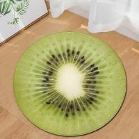 China Custom Round Polyester Floor Mat 100cm 120cm Office Chair Carpet for Carpet for sale