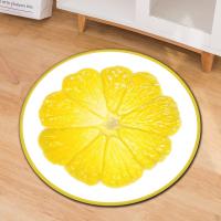 China Custom Round Polyester Floor Mat 100cm 120cm Office Chair Carpet for Carpet for sale
