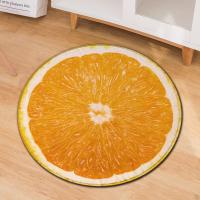 China Custom Round Polyester Floor Mat 100cm 120cm Office Chair Carpet for Carpet for sale
