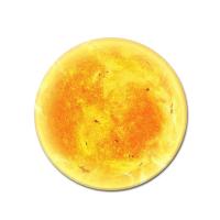 China Round Area Rug Machine Washable Gaming Chair Mat 100cm Polyester Floor Cushion for sale