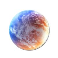 China Round Area Rug Machine Washable Gaming Chair Mat 100cm Polyester Floor Cushion for sale