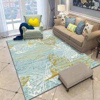 China Polyester Fiber Anti Slip Rectangle Area Rug 8x10 for Living Room Custom Size for sale