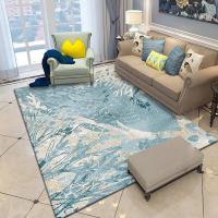 China Polyester Fiber Anti Slip Rectangle Area Rug 8x10 for Living Room Custom Size for sale