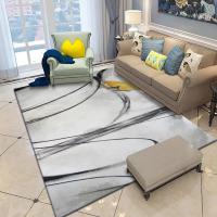 China Polyester Fiber Anti Slip Rectangle Area Rug 8x10 for Living Room Custom Size for sale