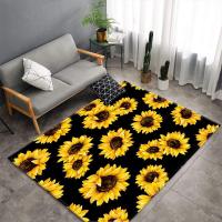 China Custom Polyester Round Area Rug 1.5x2m Machine Washable Floor Mat for Living Room Bedroom for sale