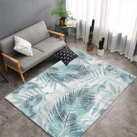 China Custom Polyester Round Area Rug 1.5x2m Machine Washable Floor Mat for Living Room Bedroom for sale