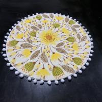 China Custom Made Parshmina Bedroom Runner Rug 90cm 120cm Diameter Machine Washable Carpet for sale