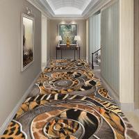 China 3D Printed Commercial Floor Mat Carpet Runner 60cm 80cm 100cm Width Custom Polyester for sale