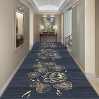China Customizable Polyester Corridor Runner Rug Non Slip 60cm Width Machine Washable for sale