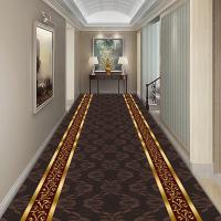 China Customizable Polyester Corridor Runner Rug Non Slip 60cm Width Machine Washable for sale