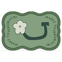 China Irregular Shape Cartoon Non Slip Absorbent Diatom Mud Bath Mat 40x60cm Machine Washable for sale