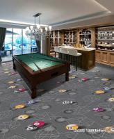 China Custom Polyester Fiber Commercial Floor Mat 4m Width Hotel Long Hallway Runner for sale
