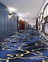 China Custom Polyester Fiber Commercial Floor Mat 4m Width Hotel Long Hallway Runner for sale