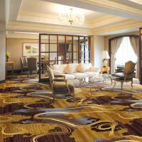 China Custom Polyester Fiber Commercial Floor Mat 4m Width Hotel Long Hallway Runner for sale