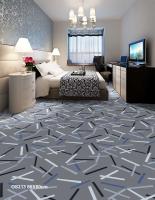 China Custom Polyester Fiber Commercial Floor Mat 4m Width Hotel Long Hallway Runner for sale
