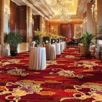 China Custom Polyester Fiber Commercial Floor Mat 4m Width Hotel Long Hallway Runner for sale