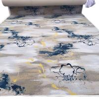 China Custom Polyester Fiber Hotel Corridor Carpet 4m Width Anti Slip Wedding Runner for sale
