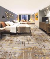 China Custom Polyester Fiber Hotel Corridor Carpet 4m Width Anti Slip Wedding Runner for sale