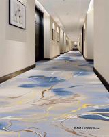 China Custom Polyester Fiber Hotel Corridor Carpet 4m Width Anti Slip Wedding Runner for sale