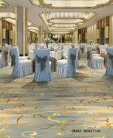 China Custom Polyester Fiber Hotel Corridor Carpet 4m Width Anti Slip Wedding Runner for sale