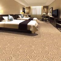 China 4m x 25m Ring Velvet Commercial Floor Mat Polyester Fiber Office Building Carpet for sale