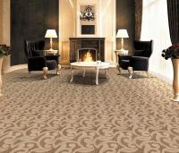 China 4m x 25m Ring Velvet Commercial Floor Mat Polyester Fiber Office Building Carpet for sale