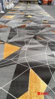 China Custom Polyester Fiber Hotel Carpet Flooring 4m Width Scandinavian Style Machine Washable for sale