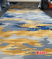 China Custom Polyester Fiber Hotel Carpet Flooring 4m Width Scandinavian Style Machine Washable for sale