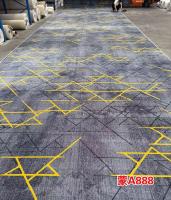 China Custom Polyester Fiber Hotel Carpet Flooring 4m Width Scandinavian Style Machine Washable for sale