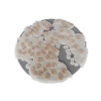 China Pure Handmade Wool Irregular Rug Living Room 1000x1000mm Custom Size for sale