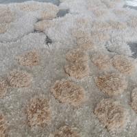China Pure Handmade Wool Irregular Rug Living Room 1000x1000mm Custom Size for sale