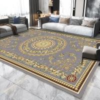 China Custom Polyester Living Room Carpet Middle Eastern Style Washable Floor Mat 40x60cm to 200x400cm for sale