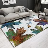 China Machine Washable Polyester Living Room Carpet Nordic Scandinavian Style Rug 80x120cm Custom Size for sale