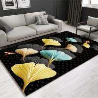 China Machine Washable Polyester Living Room Carpet Nordic Scandinavian Style Rug 80x120cm Custom Size for sale