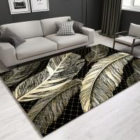 China Machine Washable Polyester Living Room Carpet Nordic Scandinavian Style Rug 80x120cm Custom Size for sale