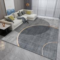 China Customizable Polyester Crystal Velvet Living Room Carpet 80x120cm Machine Washable for sale