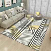 China Customized Anti Slip Crystal Velvet Carpet 6x9 Living Room Polyester Machine Washable for sale