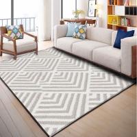 China Customized Anti Slip Crystal Velvet Carpet 6x9 Living Room Polyester Machine Washable for sale