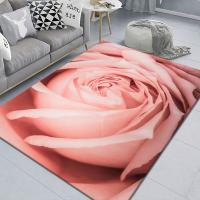 China Custom Geometric Printed Crystal Velvet Living Room Carpet 80x120cm Polyester Rug for sale