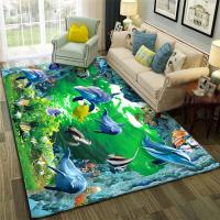 China Custom 3D Printed Crystal Velvet Floor Carpet Rug Polyester 80x120cm Living Room Mat for sale
