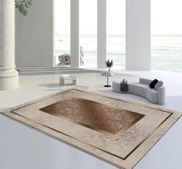China European Retro Custom Polyester Living Room Carpet 80x120cm Machine Washable for sale