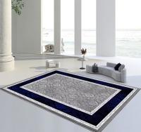 China European Retro Custom Polyester Living Room Carpet 80x120cm Machine Washable for sale